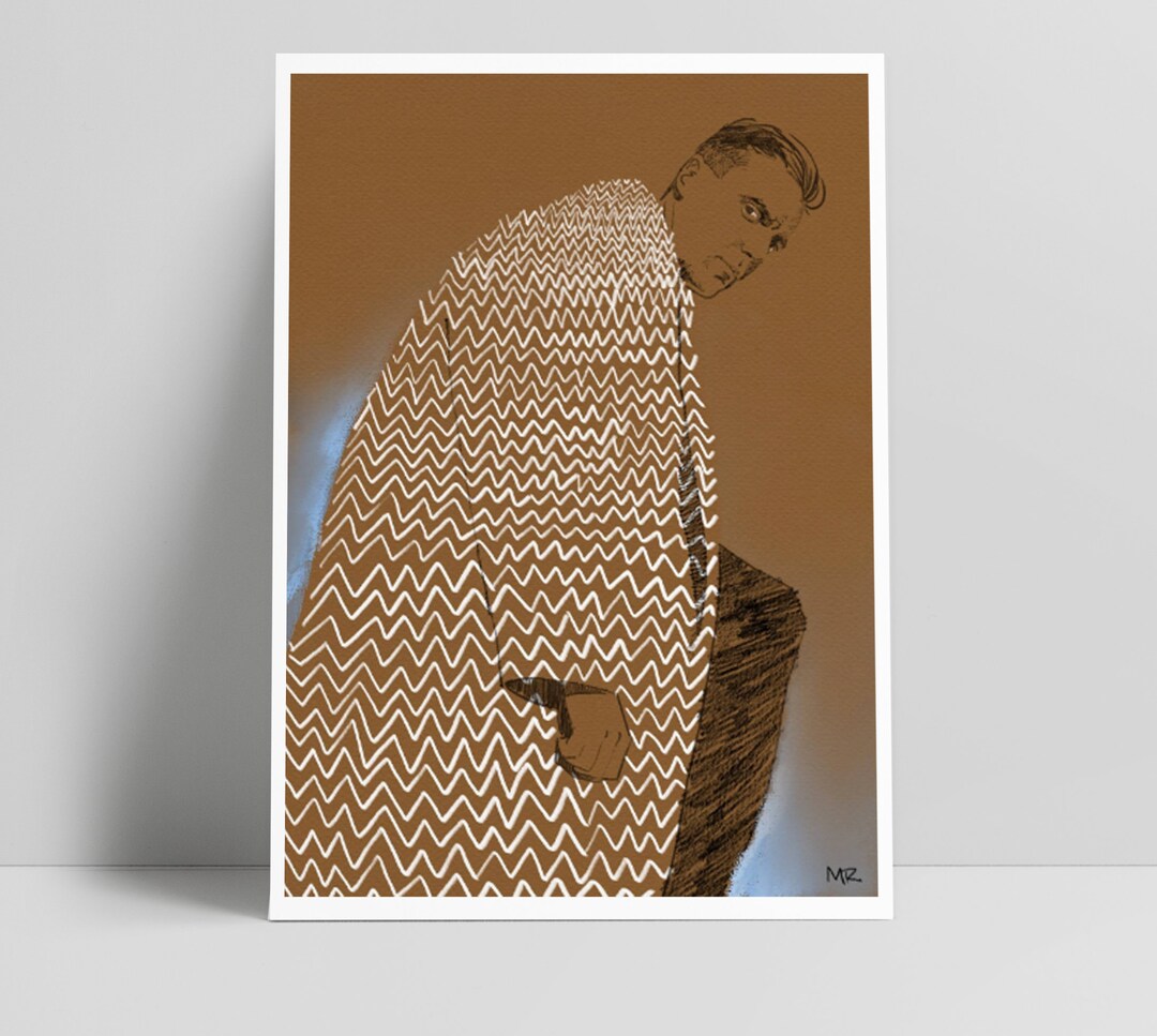 David Byrne Art Print: Talking Heads Retro Music, 80s Decor (A4) - Etsy