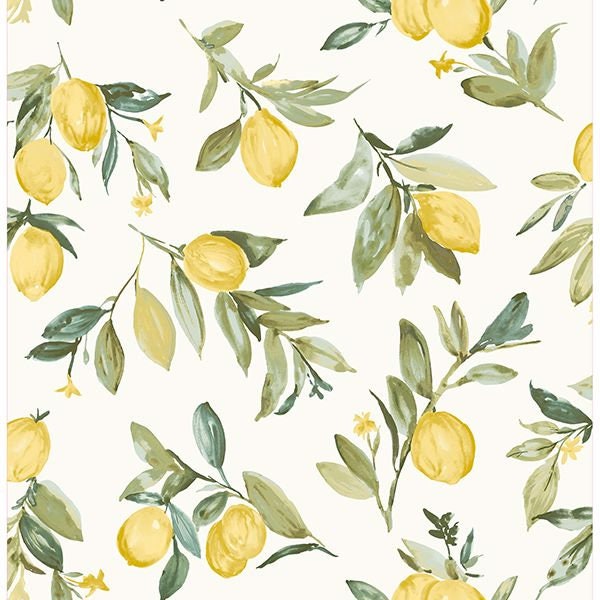 Lemon Wallpaper - Etsy