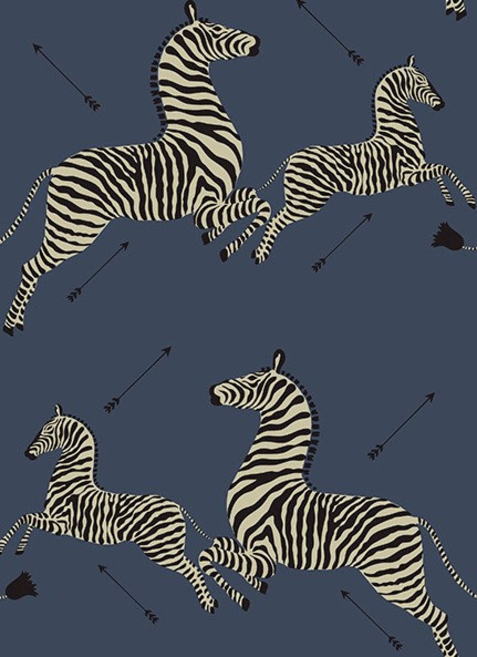 Zebra Safari Scalamandré Peel & Stick multi Colorway - Etsy