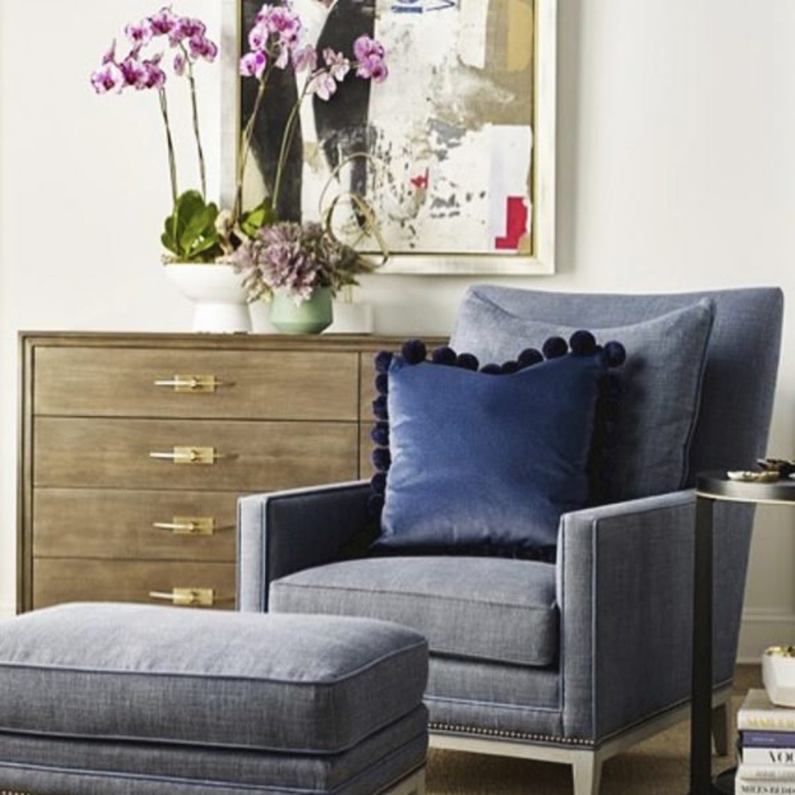 Fluffy Pom-pom Trim : White - Etsy