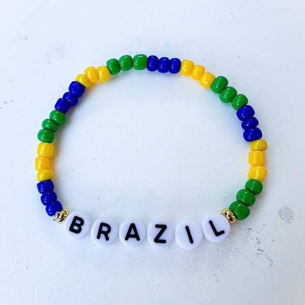 Brazil Bracelet - Etsy