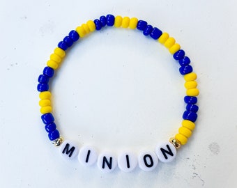 Minions bracelet - Etsy