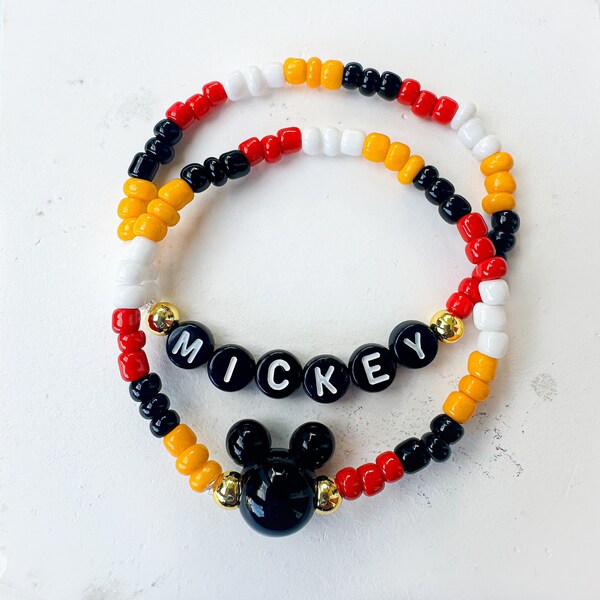 Mickey Bracelet - Etsy