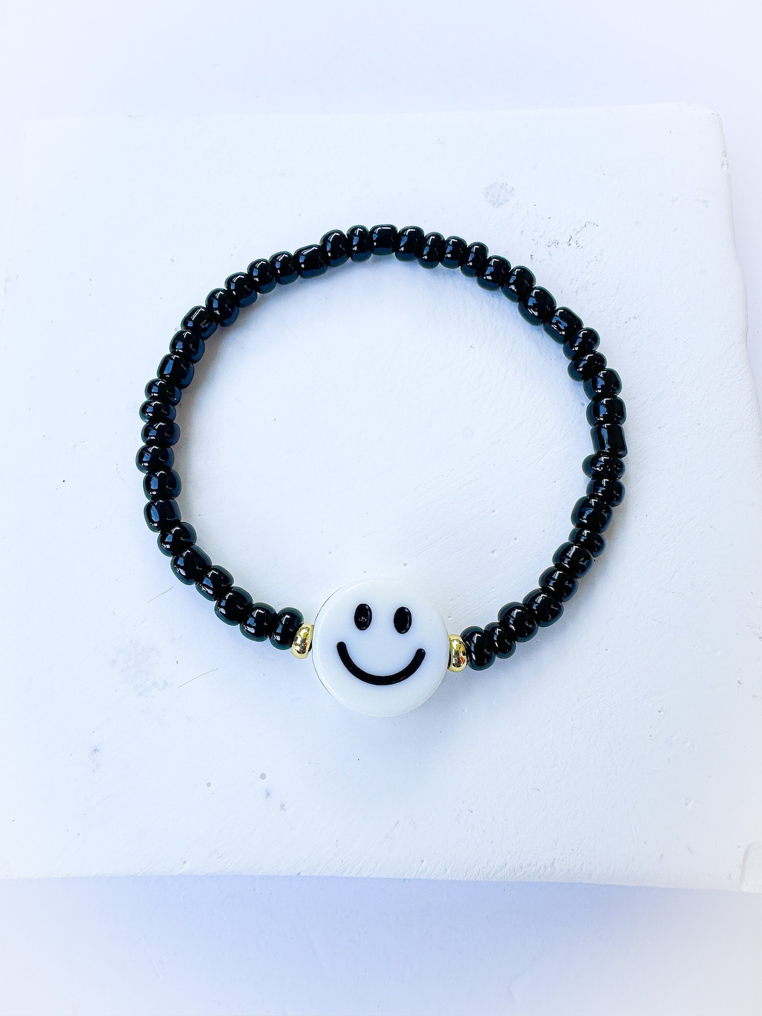 Happy Face Bracelet | Smiley Face Friendship Bracelet | Don't Worry Be ...