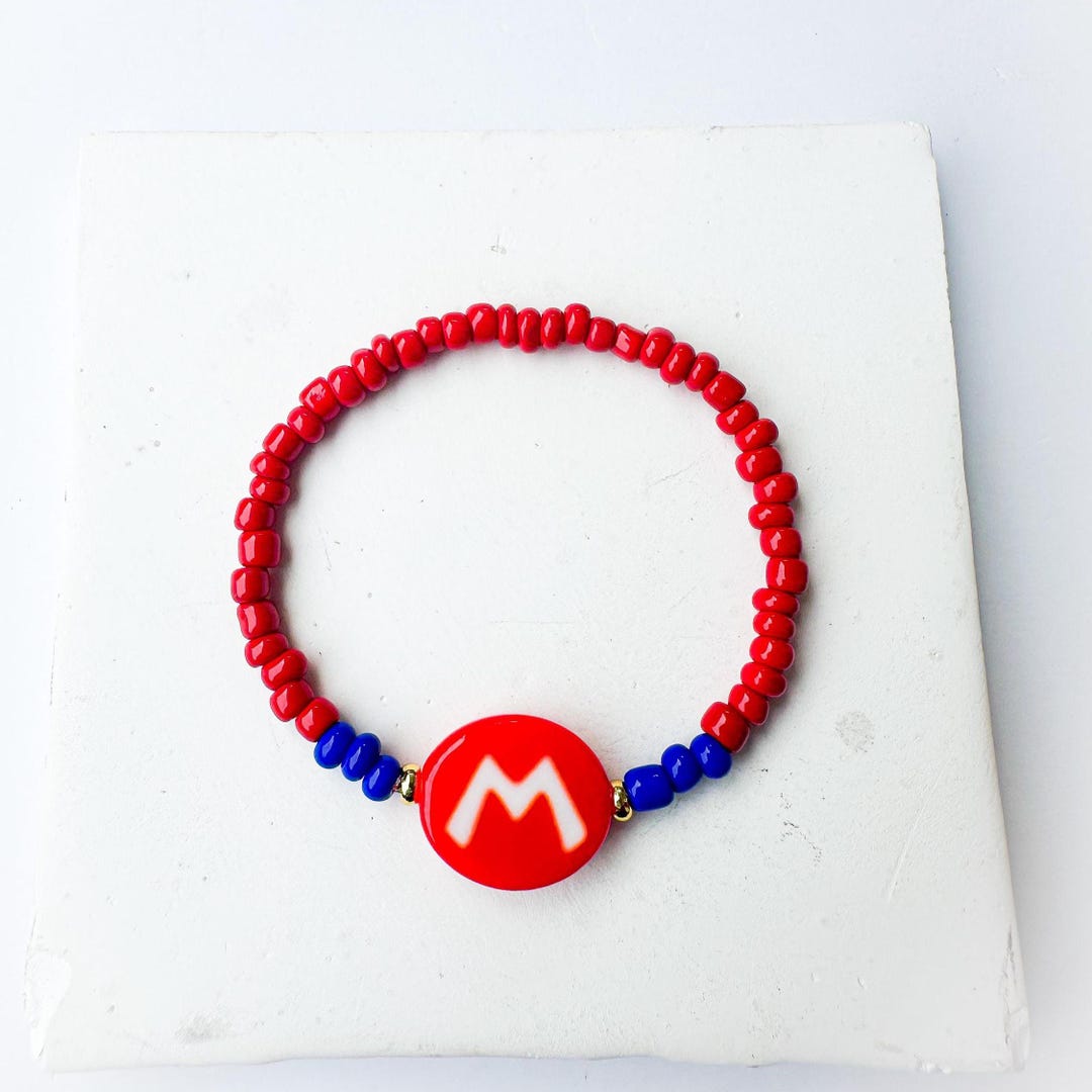 Super Mario Bracelet | Super Nintendo World | Super Mario Party Favor ...
