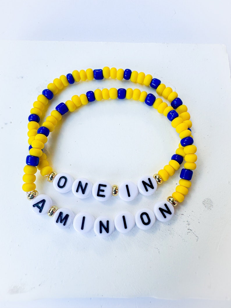 One in A Minion Bracelet Minions Bracelet Minion Mayhem Minions Minions ...