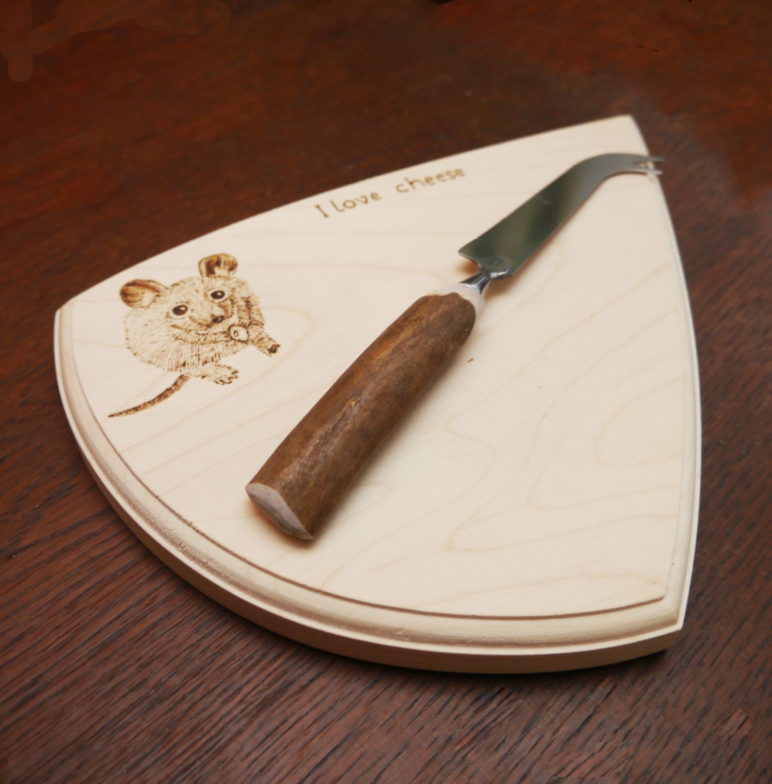 Personalised Mouse Cheese Board - Etsy