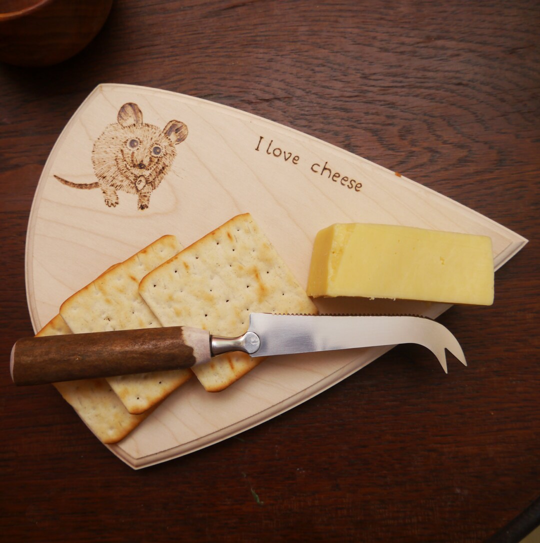 Personalised Mouse Cheese Board - Etsy