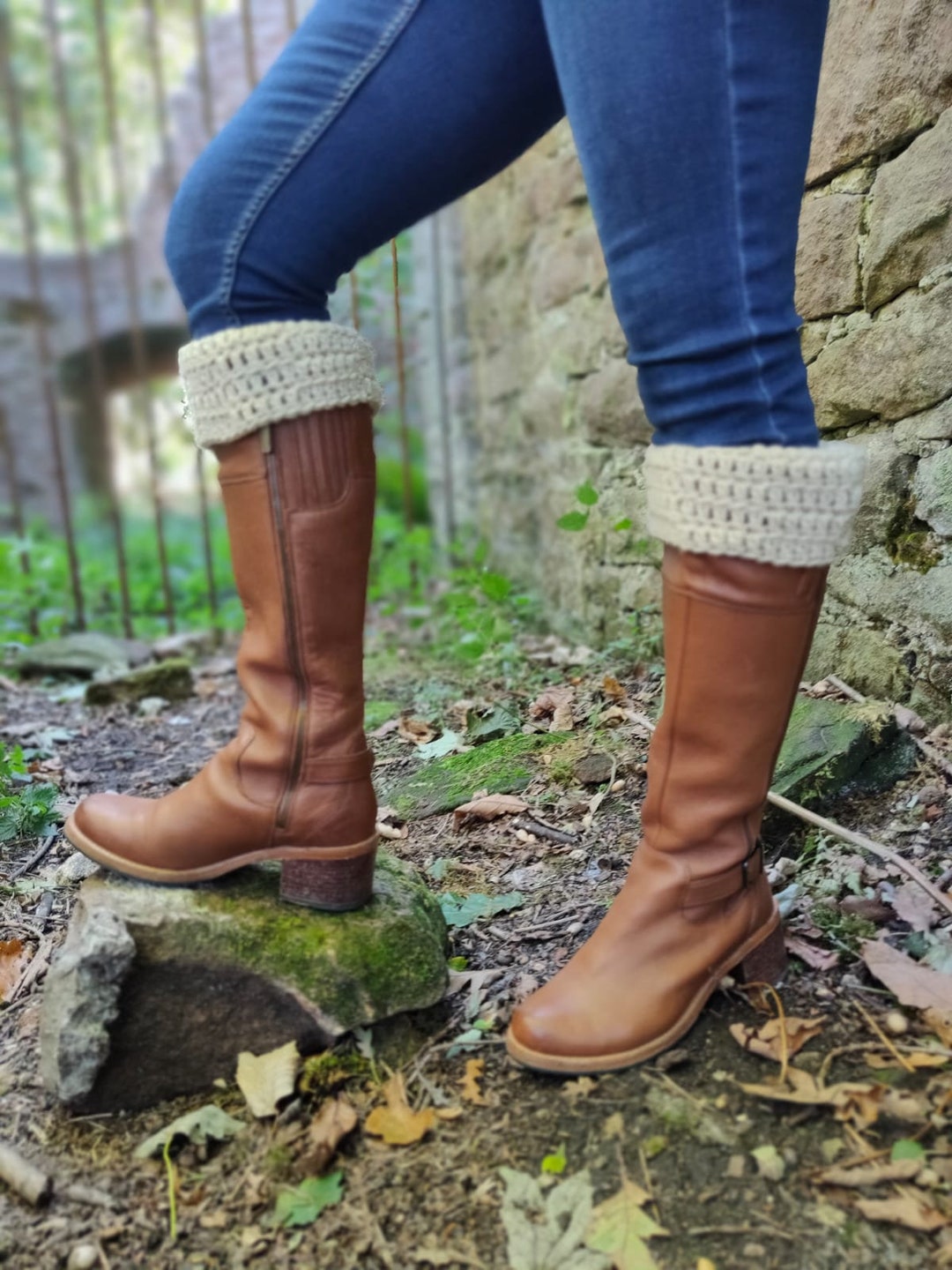 Beginner Cosy Boot Toppers Crochet Pattern - Etsy