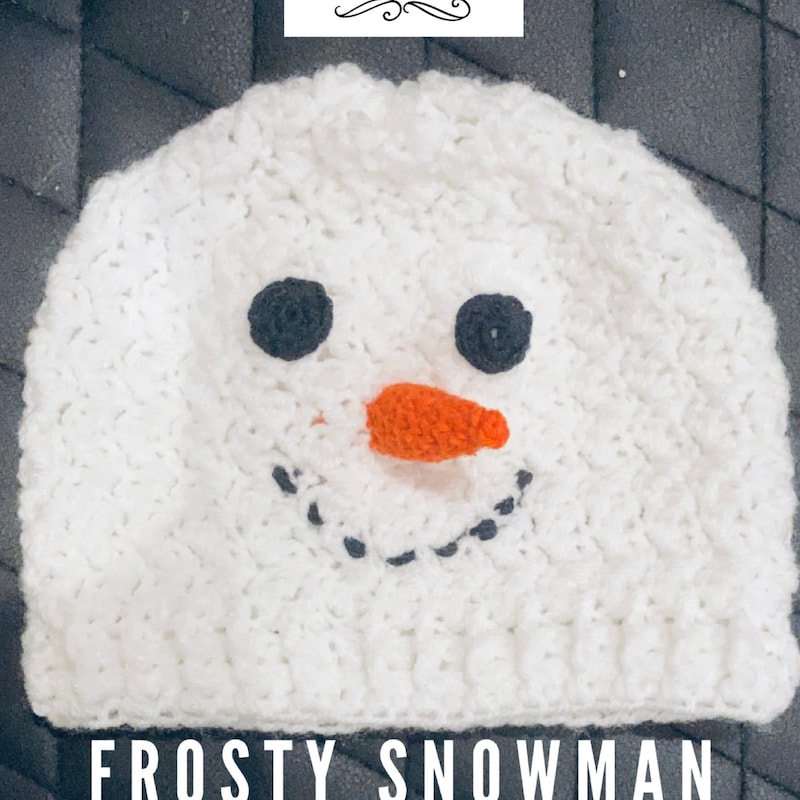 Frosty Snowman Hat - Etsy