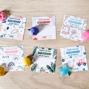 Squishy Happy Birthday Party Favor for Classroom, Fidget Toy for Kids ...