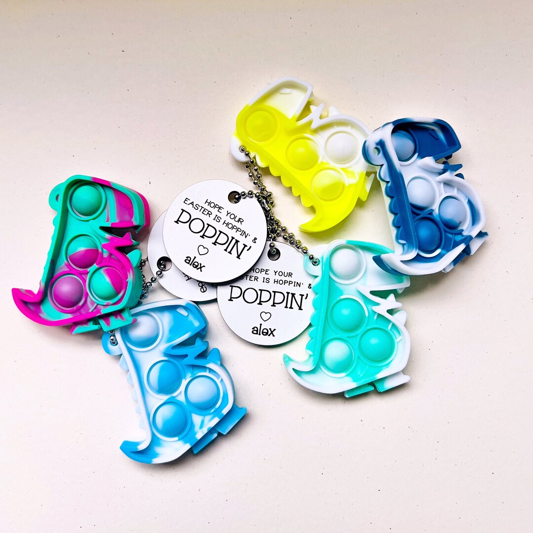 Set of Mixed Pop It Easter Gift for Kids | Non Candy Classroom Easter ...