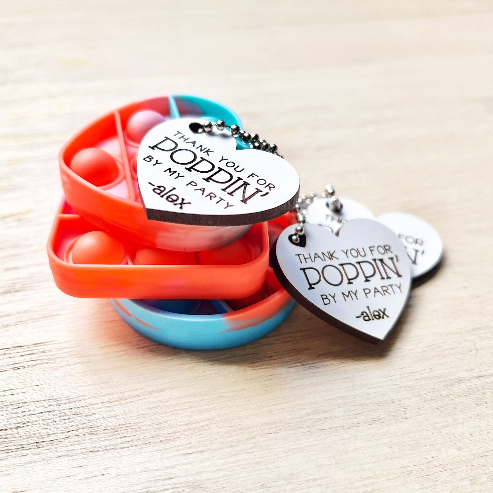 Set of Mixed Pop Its Birthday Party Favor for Kids Non Candy Classroom ...