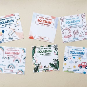 Squishy Happy Birthday Party Favor for Classroom, Fidget Toy for Kids ...