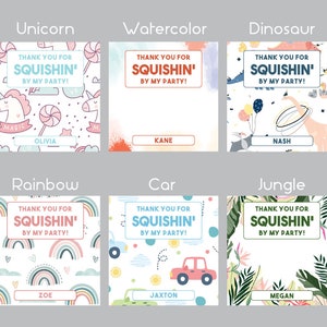 Squishy Happy Birthday Party Favor for Classroom, Fidget Toy for Kids ...