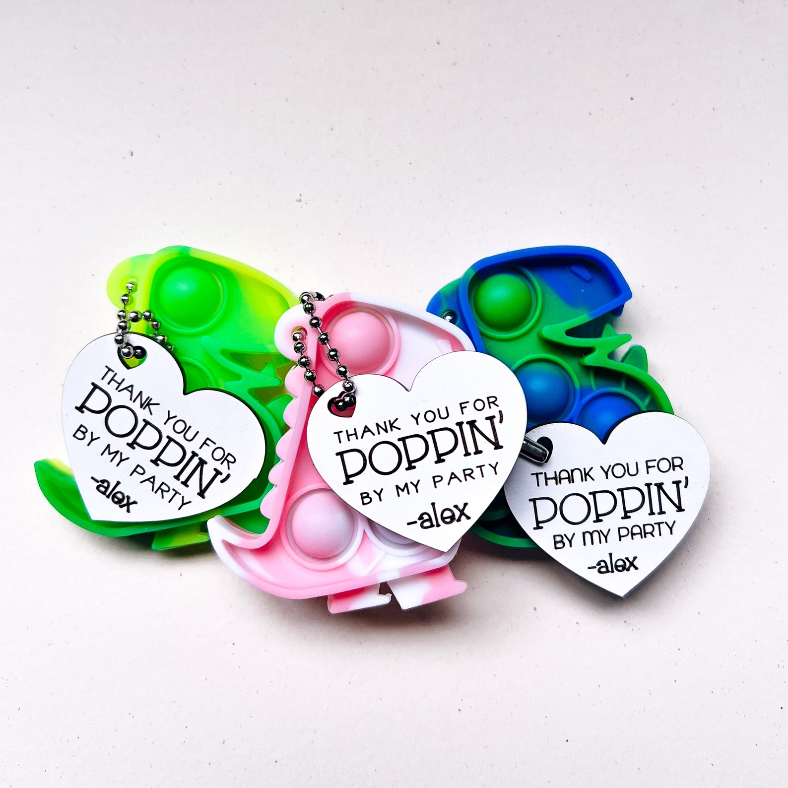 Set of Mixed Pop Its Birthday Party Favor for Kids Non Candy Classroom ...