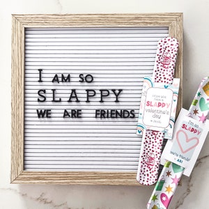 Valentines Day Personalized Slap Bracelet Classroom Gift | Slappy ...