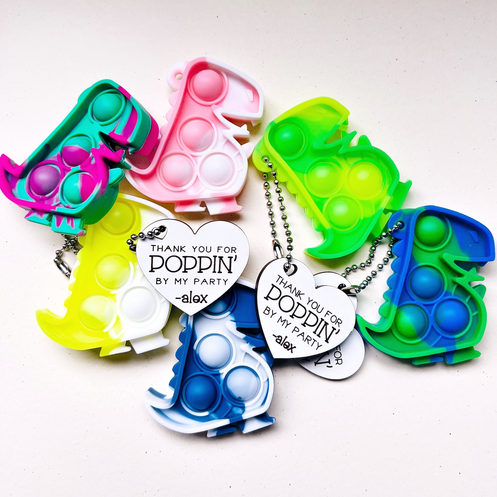 Set of Mixed Pop Its Birthday Party Favor for Kids Non Candy Classroom ...