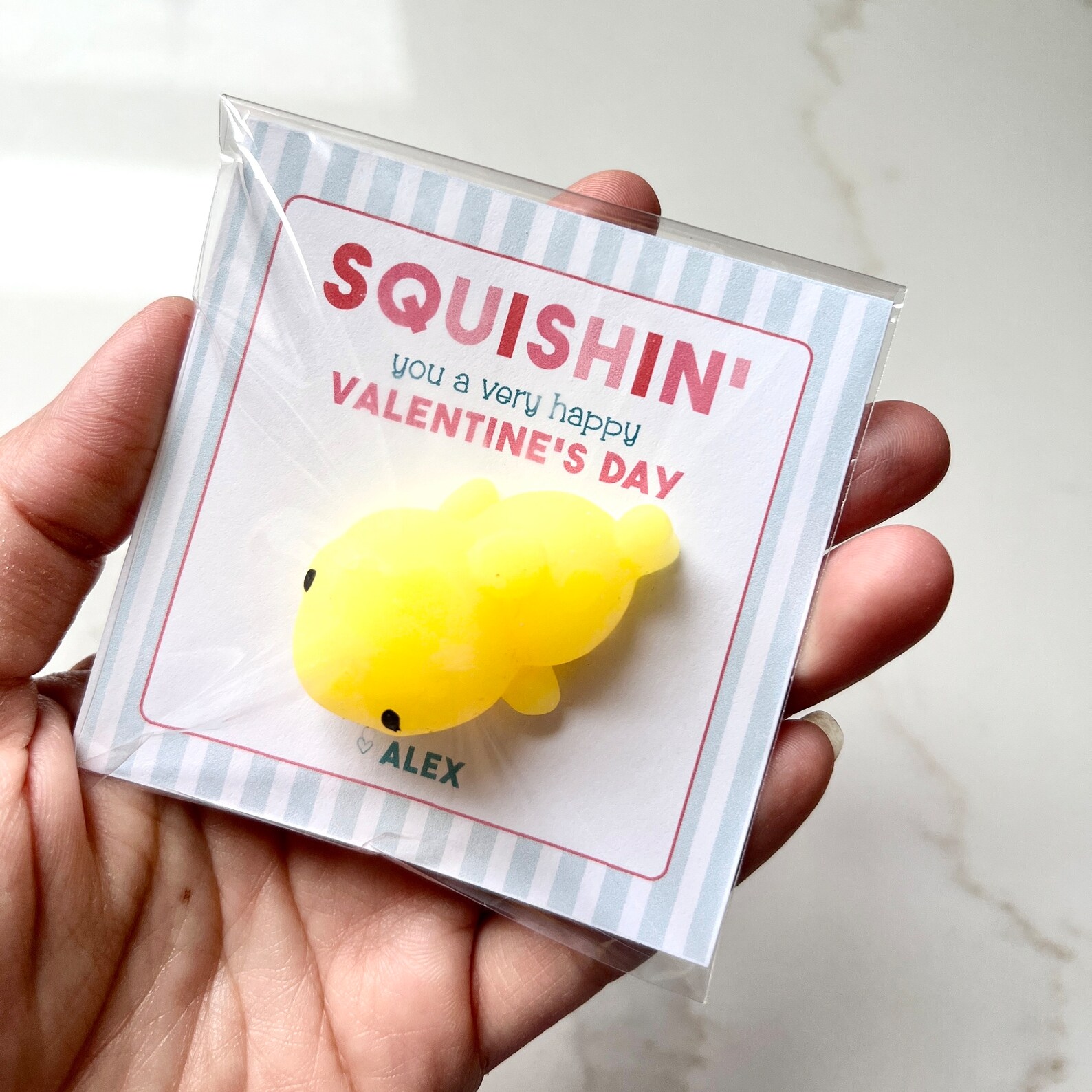 Squishy Valentine's Day Party Favor for Classroom, Fidget Toy for Kids ...