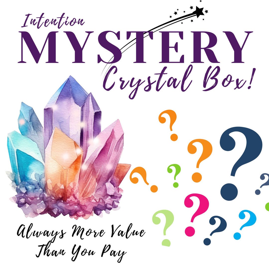 Mystery Crystal Box,crystal Mystery Box,healing Crystal,jewelry,crystal ...