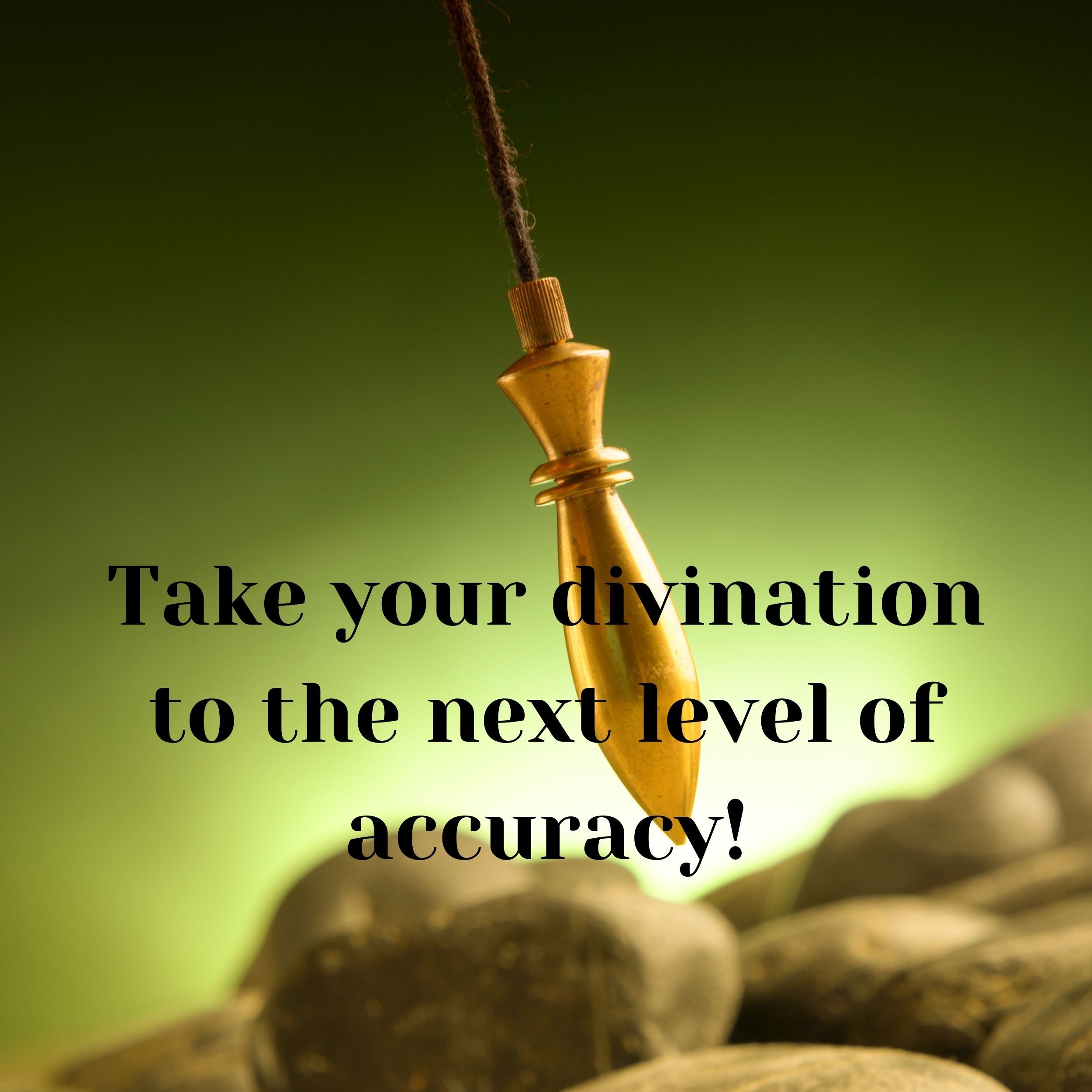 Printable Pendulum Chart With Colorful Pentagram for Accurate Answers ...