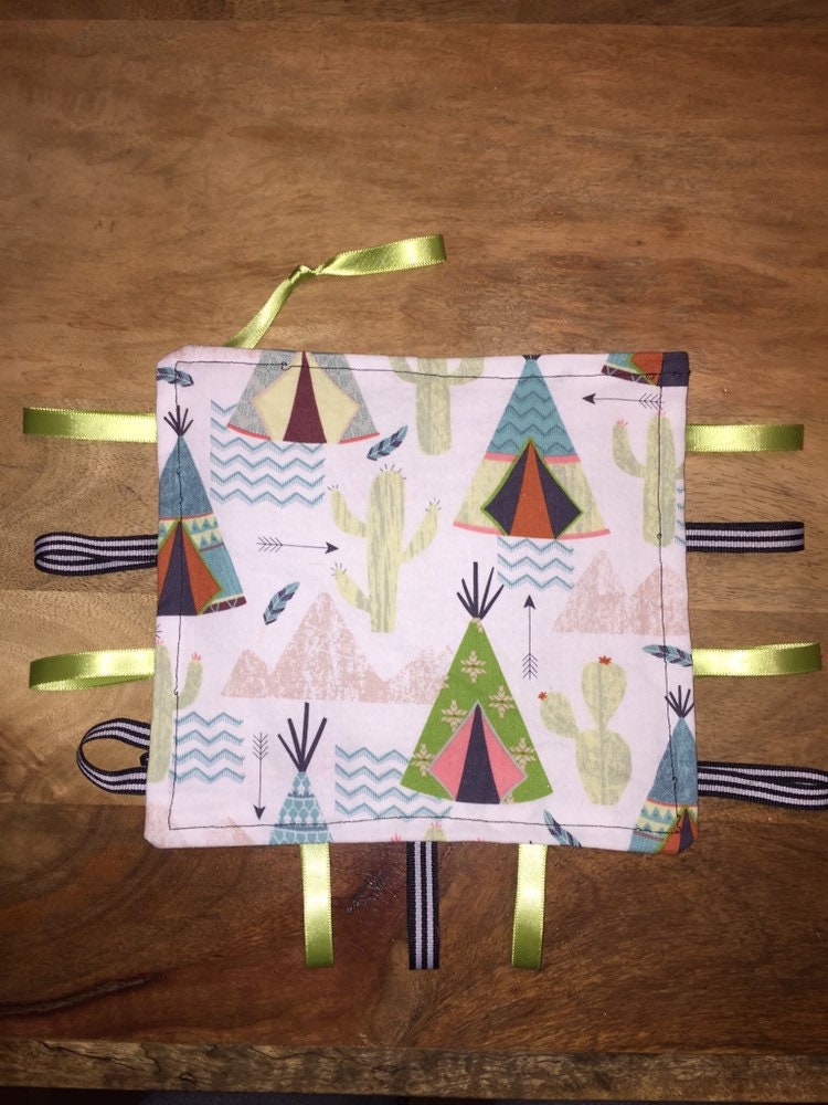 Baby Crinkle Teether Toy With Loop PDF Sewing Pattern: Crinkle Toy ...