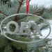 Outer Banks OBX Oval Christmas Ornament Pogue Life Hatteras - Etsy