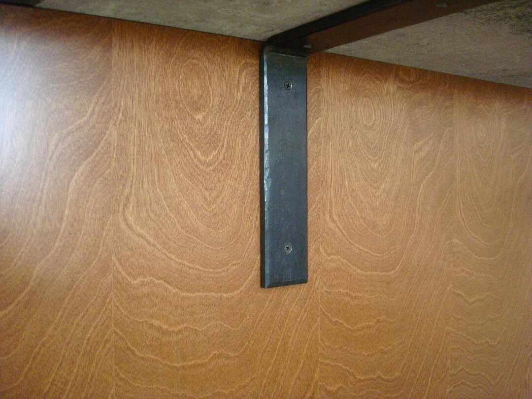 One Rustic Farmhouse Wrought Iron Hand Forged Metal Corbel Granite ...