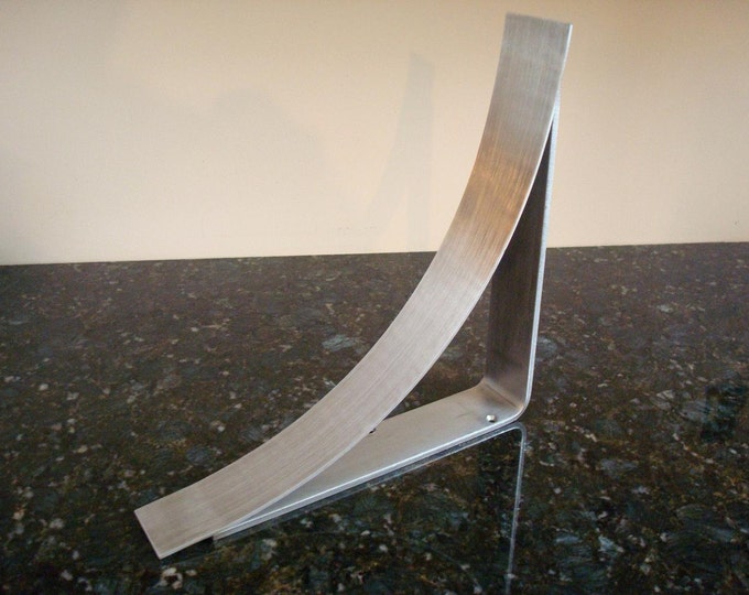 11 Inch Brushed Stainless Steel Countertop Corbel Support Mantel ...