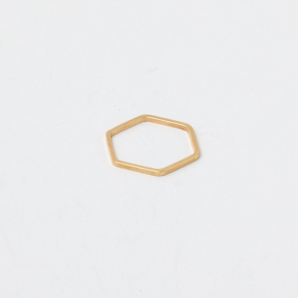 Hexagon Ring - Etsy