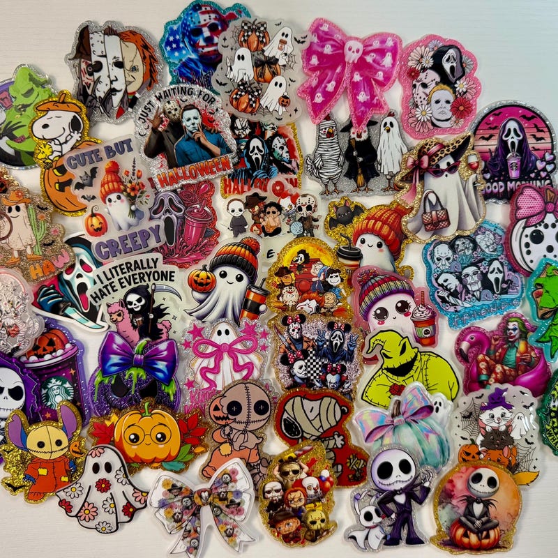 Flatback Acrylic Badge Reel - Etsy