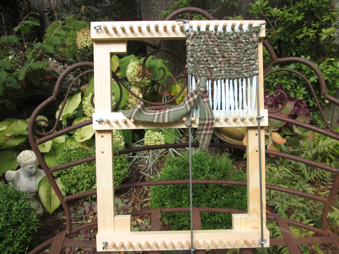 Handmade Adjustable Twining Loom Rag Rug Placemats Trivet Eco Friendly ...