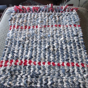Handmade Adjustable Twining Loom Rag Rug Placemats Trivet Eco - Etsy