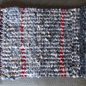 Handmade Adjustable Twining Loom Rag Rug Placemats Trivet Eco - Etsy