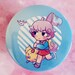 Kaomoji Bunbun Love - Holographic Vinyl Decal Sticker - Etsy