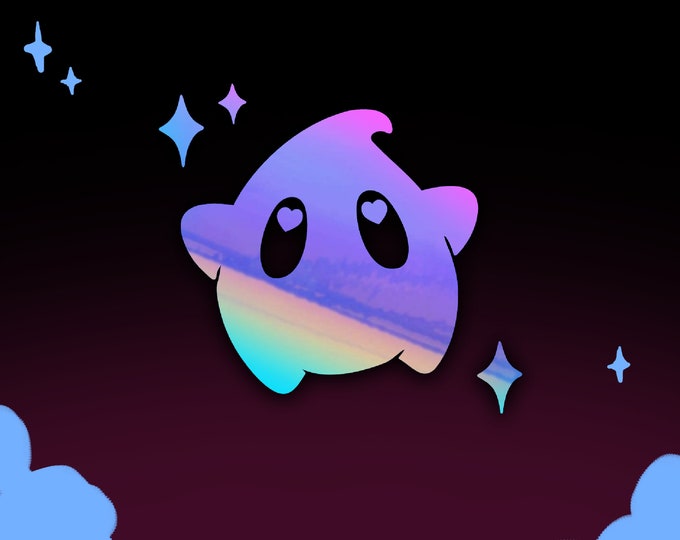 Luma Holographic Decal - Starlight Opal - Etsy