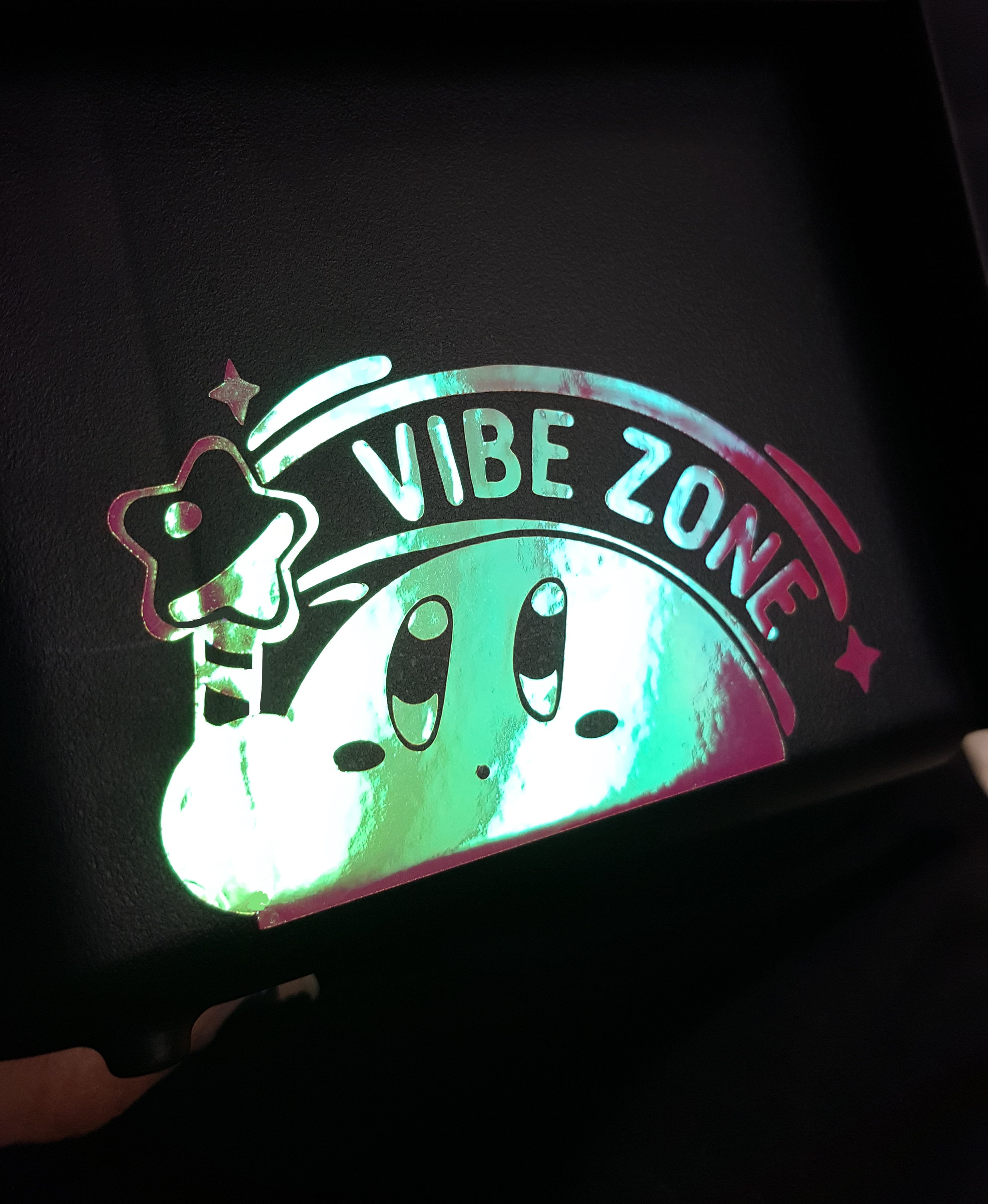 Kirbs Vibe Zone Decal Sticker | Etsy