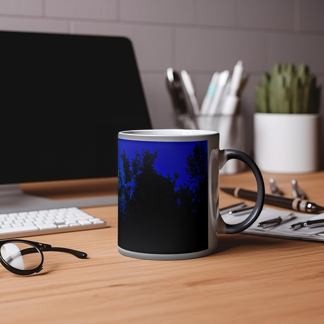 Magic Mugs, Sunset Color Changing Mug, Upper Peninsula Art, 11 Ounce ...