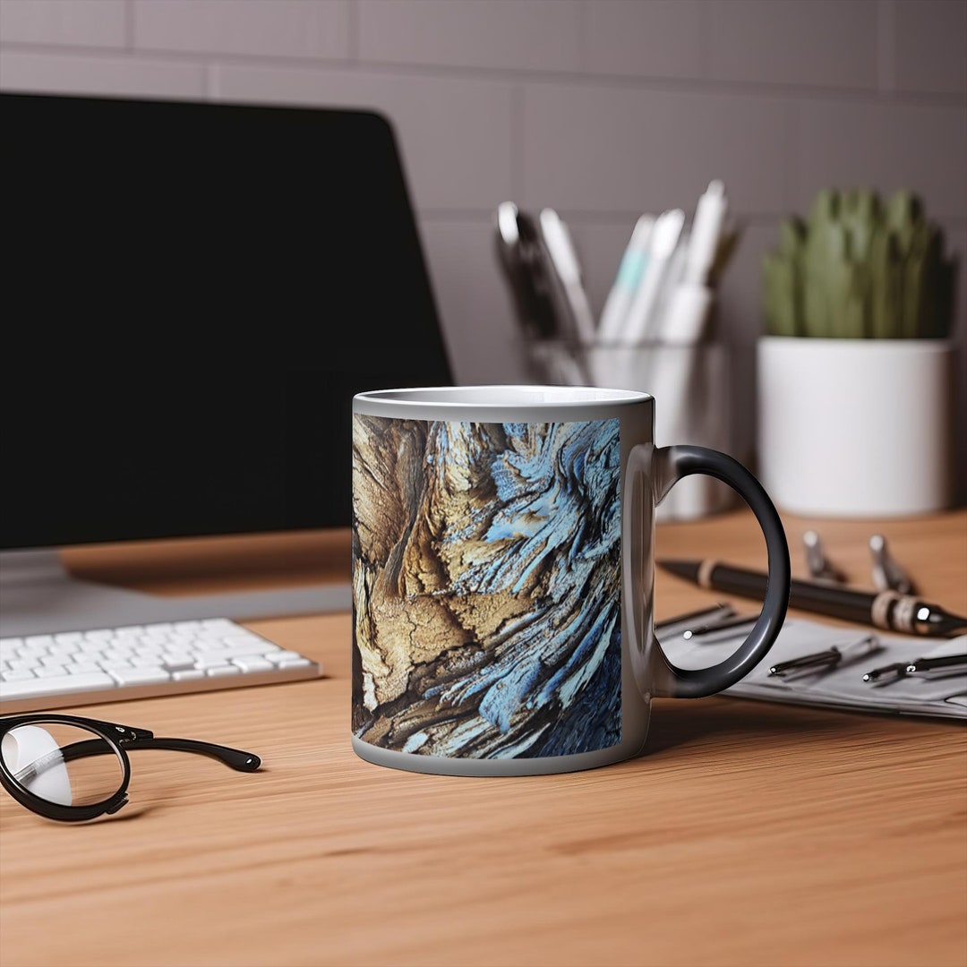Magic Mugs, Petrified Lakeshore Wood Mug, 11 Ounce Mug, Creative ...
