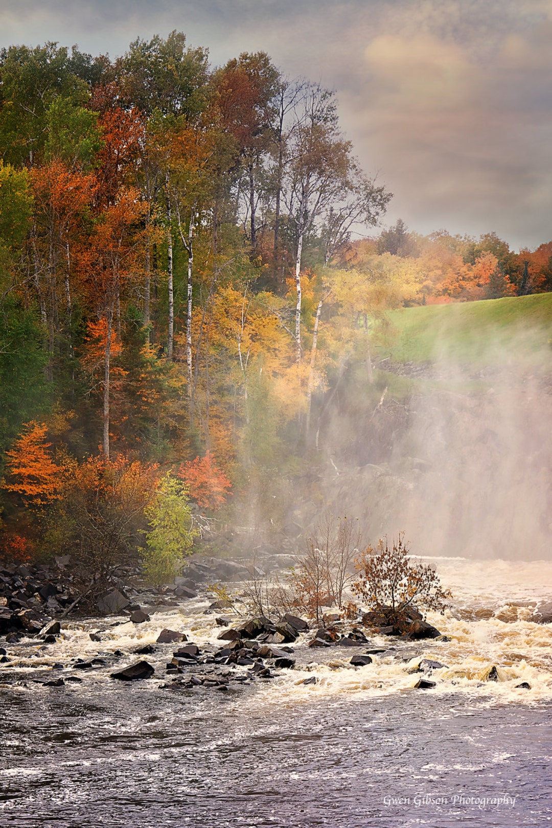 Michigamme Reservoir Fall Print, Fall Room Decor, Fall Photograph, Fall ...