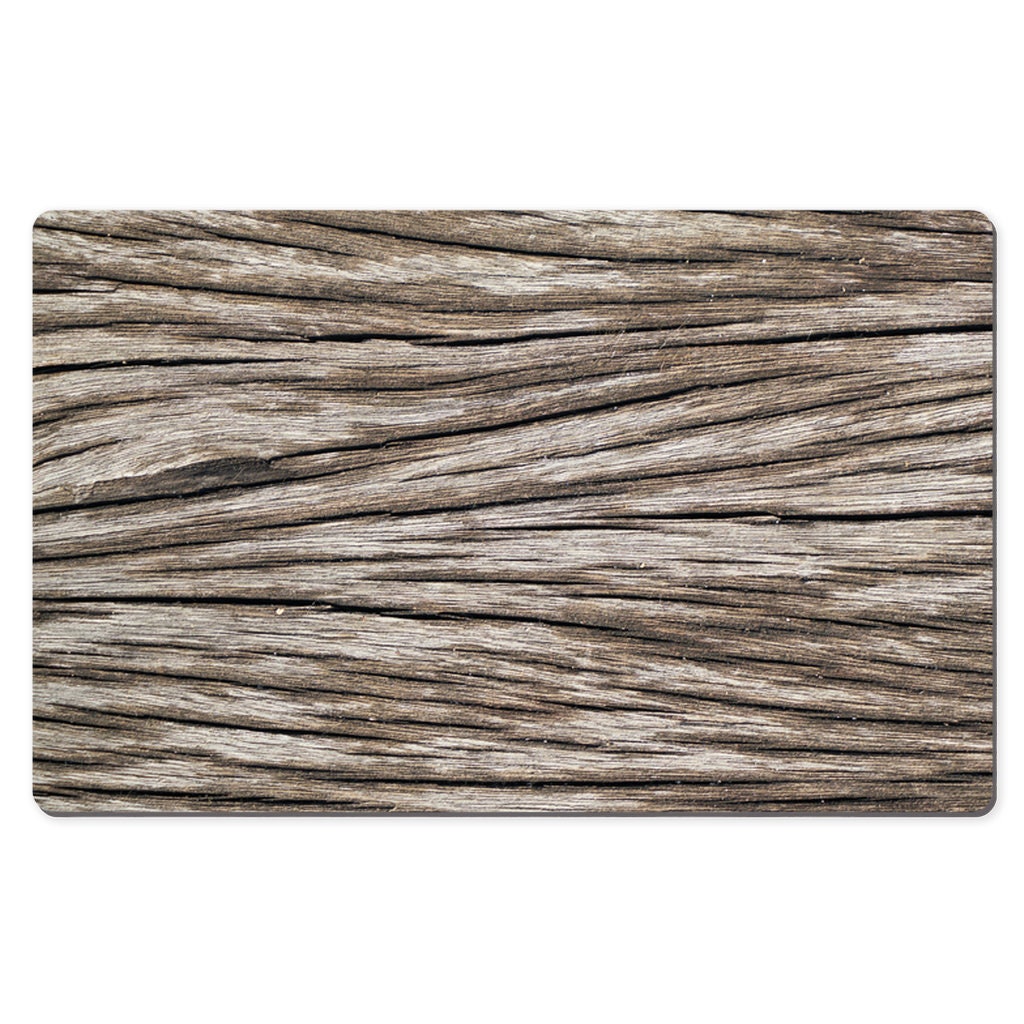 Wood Grain Desk Mats, Rustic Office Computer Mat, Wooden Textured ...