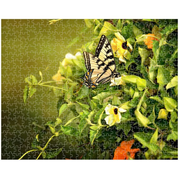 Butterfly Premium Jigsaw Puzzle 16x20 Inches or 20x30 Inches | Etsy