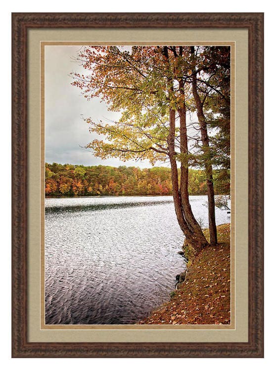 Menominee River Fall Color Print, River in Fall, Autumn Photograph ...