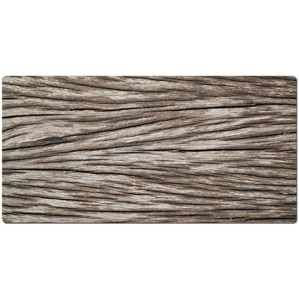 Wood Grain Desk Mats, Rustic Office Computer Mat, Wooden Textured ...