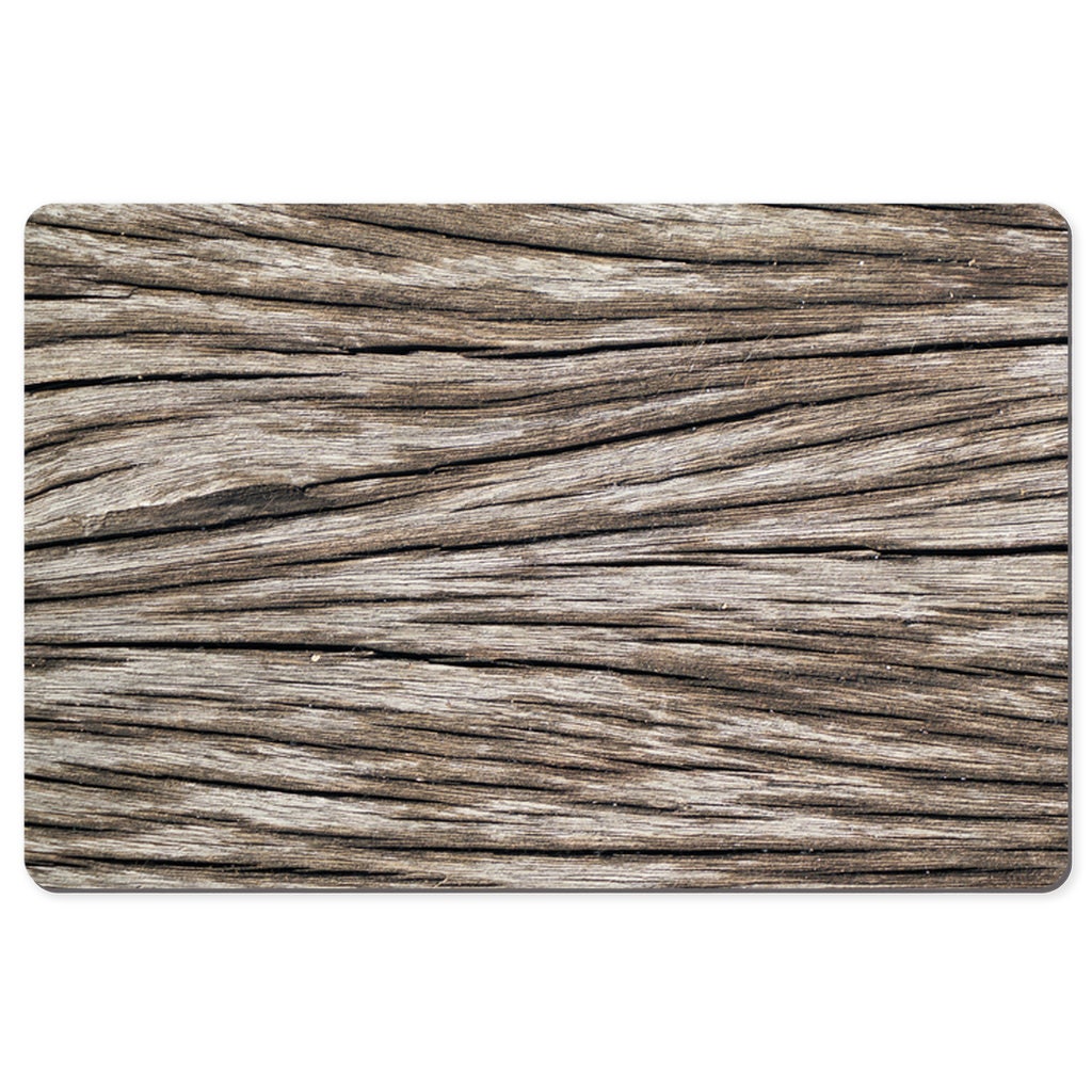 Wood Grain Desk Mats, Rustic Office Computer Mat, Wooden Textured ...