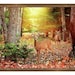 Buck at Sunset Wall Art, Whitetail Deer Autumn Wall Decor, Autumn Photo ...