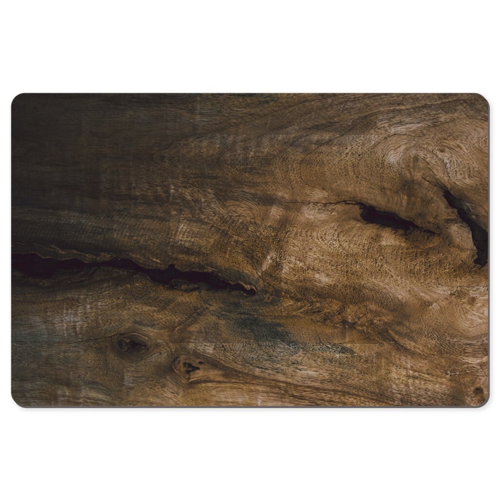 Dark Wood Texture Desk Mats, Man Cave Desk Mat, Wood Lover Desk Mat ...