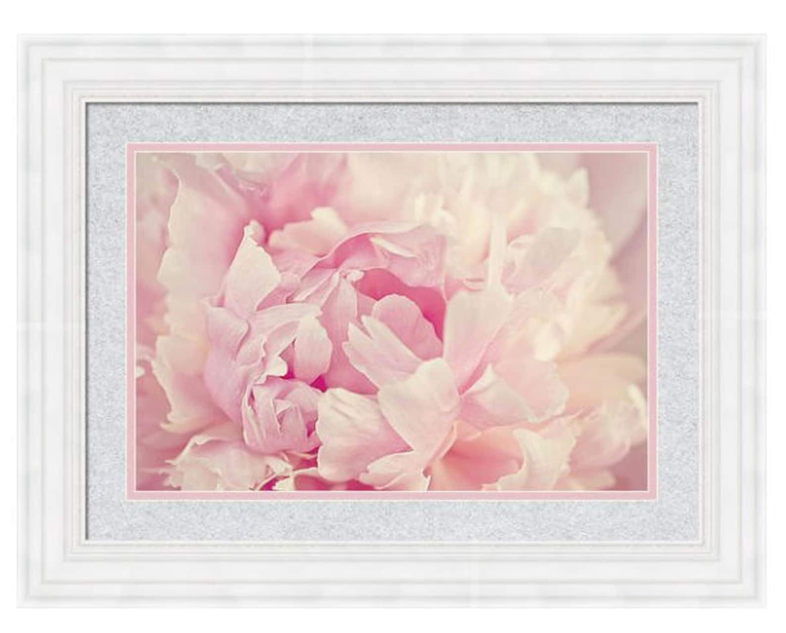 Pink Peony Art Print Spring Home Decor Peony Print Peony | Etsy