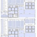 D&D Mini Character Sheet Non-caster Laminated Wet Erase/dry - Etsy