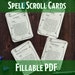 Treasure Cards | Printable Fillable PDF| Dungeons and Dragons 5e ...